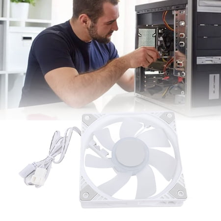 ARGB PC Case Fan 120mm, PWM ARGB Case Cooler Fan, MFDB Hydraulic ...
