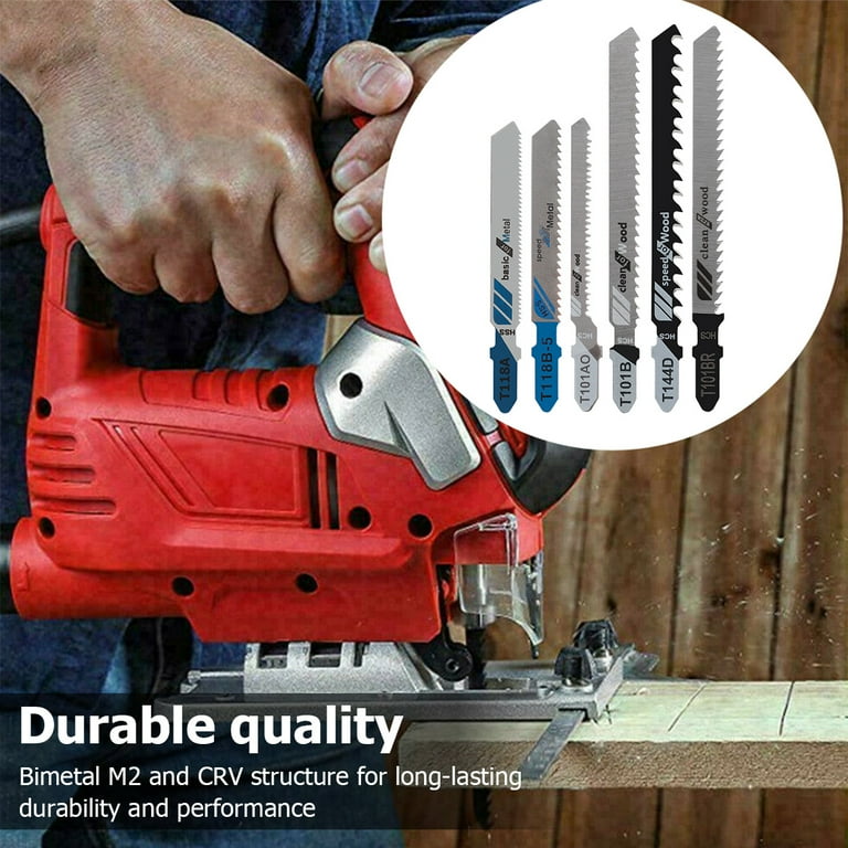 10-Piece Hole Saw Kit for Wood | Durable Carbon Steel Power Drill Hole ...