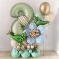 40 Inch Balloon Numbers Pastel Pink, Large Foil Light Pink Number ...