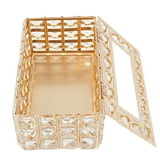 Miumaeov Rhinestone Tissue Box Cover Crystal Napkin Holder Case for ...