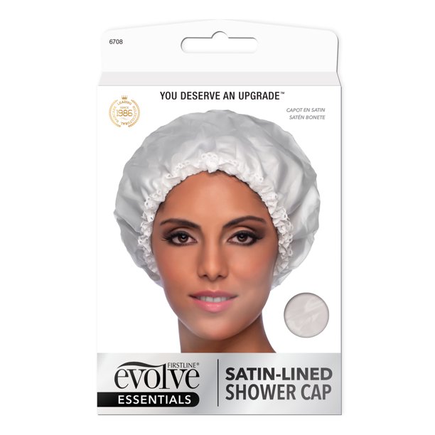 Evolve Go Satin Shower Cap, Ivory - Walmart.com
