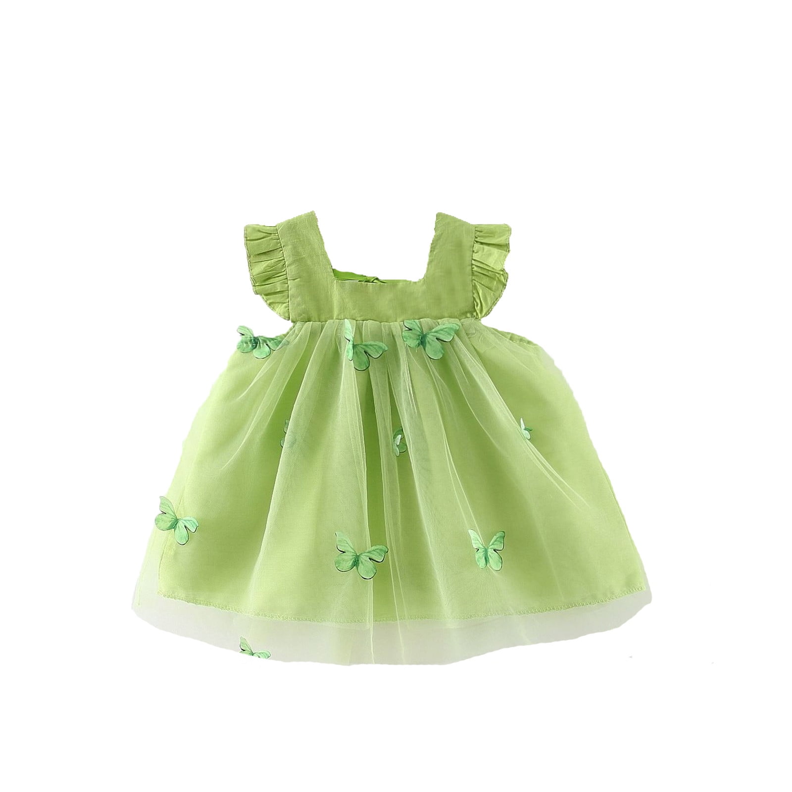 Click here for Asdfzx Girl Dresses Ruffle Sleeveless Tulle Dress... prices