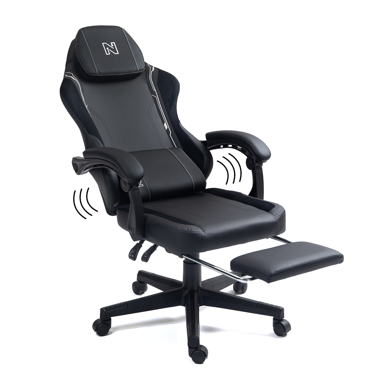 Silla Gamer Ergonomica Nenotech Reclinable Plus Negro | Bodega Aurrera ...