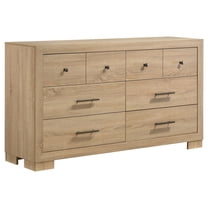 Arielle 6-drawer Bedroom Dresser Cabinet Light Oak - Walmart.com