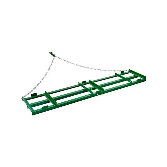 KFFKFF 6 ft Heavy Duty Tow Behind Drag Harrow with Adjustable Bars & 72 ...