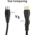 EBXYA 5-Pin MIDI Cable Male to Male 3.3ft, Durable Pure Copper ...