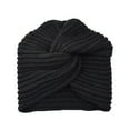 Womens Winter Beanie Hat, Knit Slouchy Wool Hat, Warm Turban, Thick ...