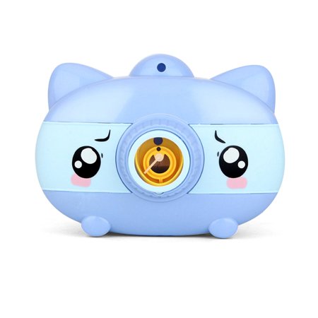 Bubble Camera Blower Machine Electric Music Flashing Light Bubble Machines Automatic Camera ...