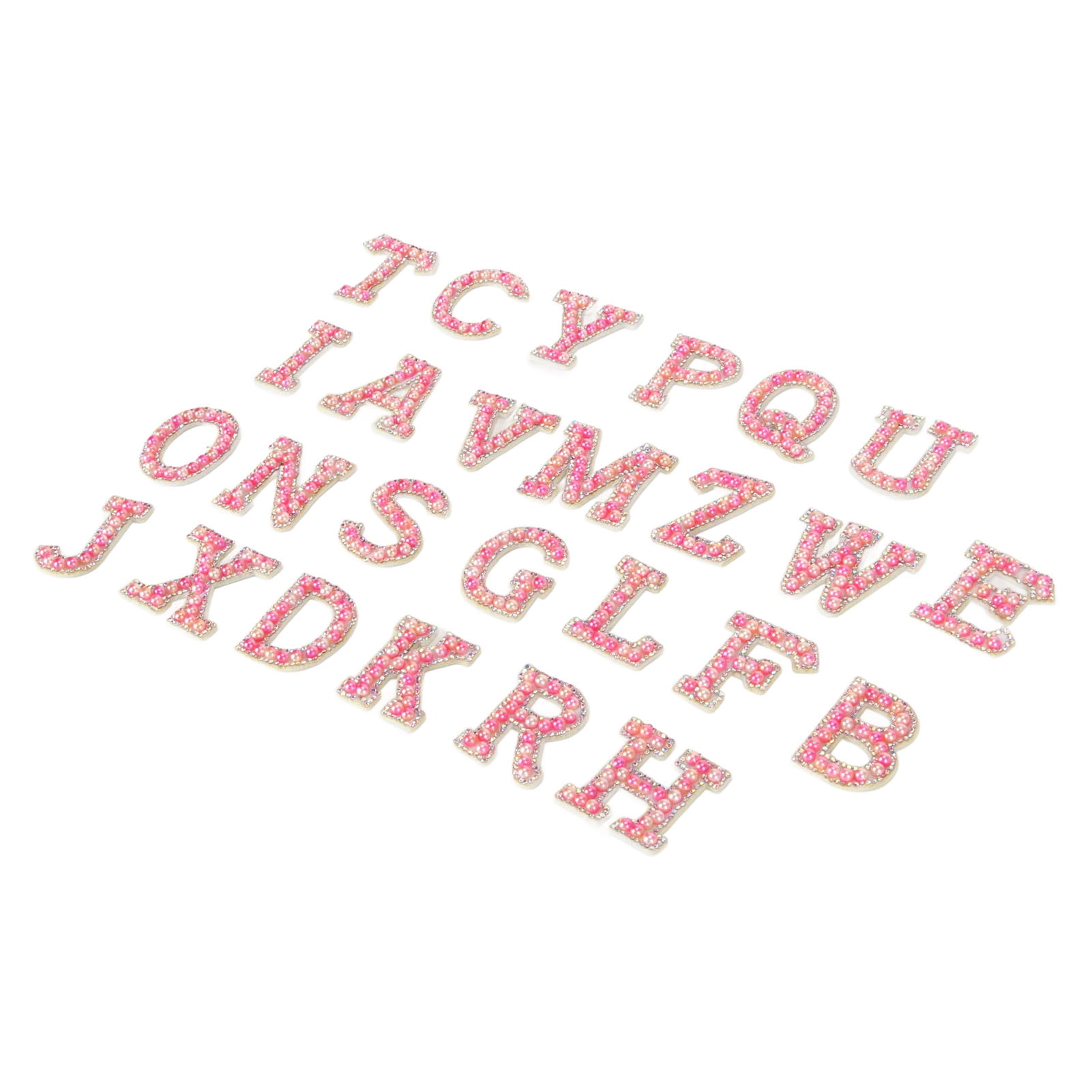 Parches de letras para planchar coloridos diamantes de imitación estilo ...