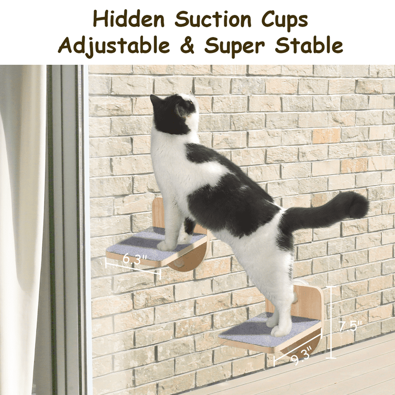 Cat Bed Window PETKARAY Cat Window Perch, Window Sill Cat Hammock ...