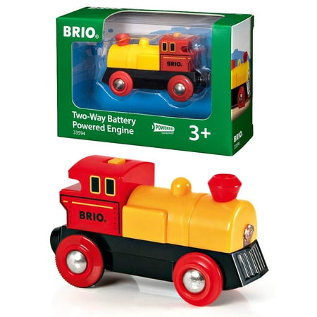 BRIO World - 33594 Two-Way Battery-Operated Engine | Train Toy for Kids ...