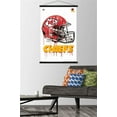 NFL Kansas City Chiefs - Drip Helmet 20 Wall Poster with Magnetic Frame ...