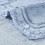 Simply Shabby Chic Blue Rush Cotton Bath Mat Rug 20x30 - Walmart.com