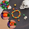 1set 600Pcs 3 Colors Dyed Natural Wood Beads Round Lead Free Mixed ...