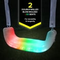 Sportspower Starlight Metal Swing Set with 2 LED Swings, Saucer Swing ...