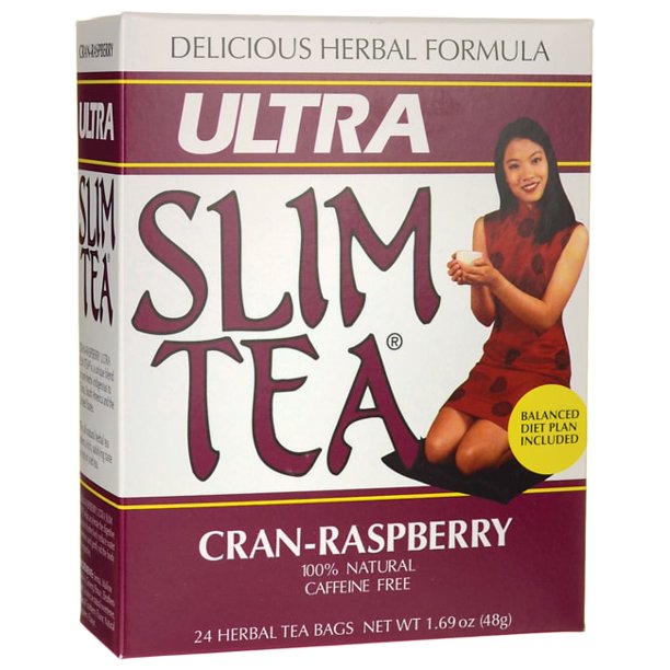 Hobe Labs Ultra Slim Tea Cran-Raspberry 24 Bag(S) - Walmart.com