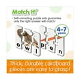 The Learning Journey - Match It! - 3 Letter Words - 20 Self-Correcting ...