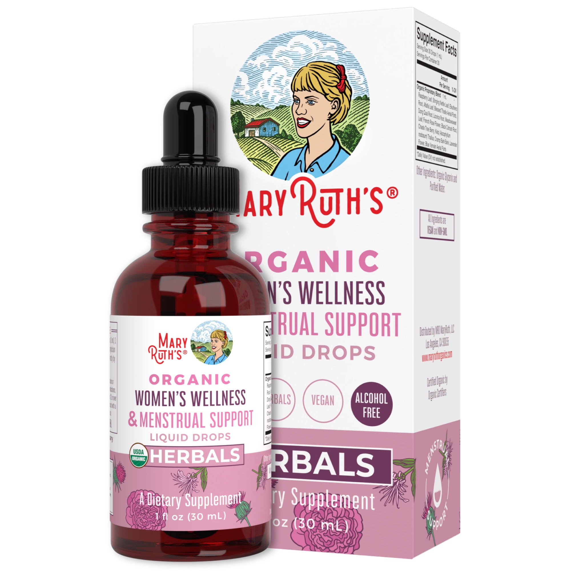 MaryRuth's | USDA Organic Women's Wellness Liquid Drops | Women's ...