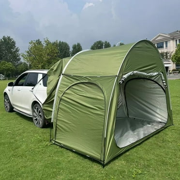 Outdoor Portable Arch Car Rear Camping Tent Self-driving Sunshade Tent ...