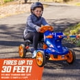 Nerf Pedal Cart with Attached Dual Blaster, for Boys and Girls, Ages 6 ...
