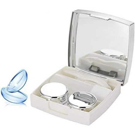 3 Colors Portable Mini Travel Kit Case Contact Lens Case with Small ...