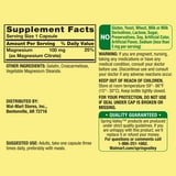 Spring Valley Magnesium Citrate Rapid Release Capsules, 100 mg, 100 Ct ...