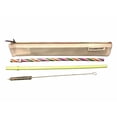 Starbucks Venti 24oz Reusable Straw & Brush Set - Candy Cane & Lime ...
