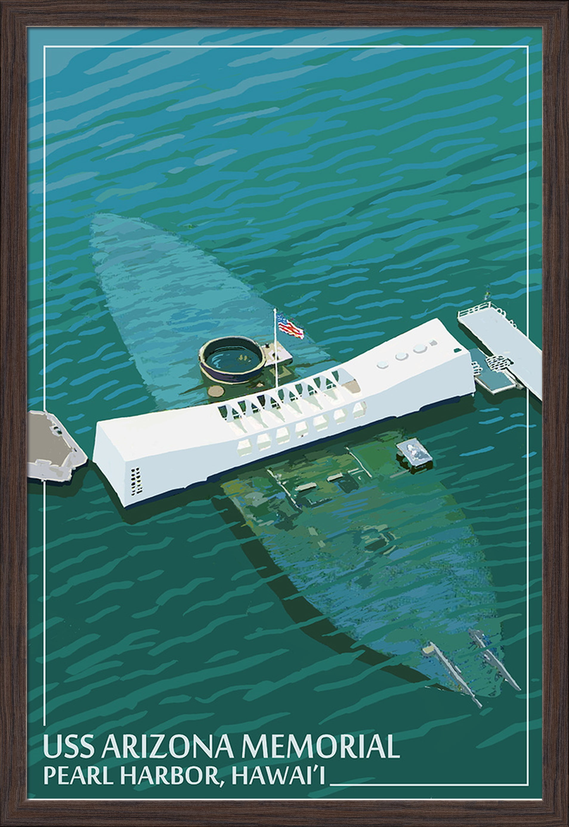 Uss Arizona Memorial Model