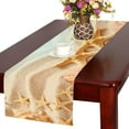 MYPOP Tropical Sandy Beach Table Runner Home Decor 16x72 Inch,Ocean ...
