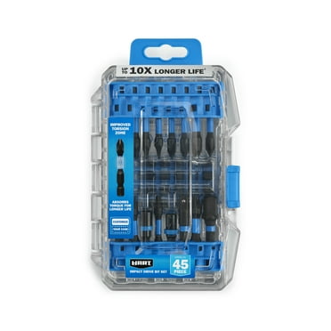 HART 10-Piece Double Ended Impact Drive Bit Set - Walmart.com
