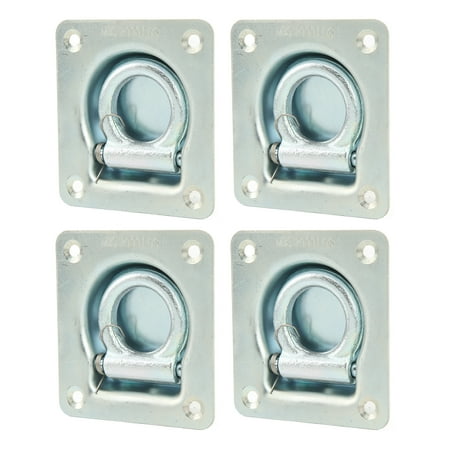Recessed Boat Hatch Latch,4PCS Recessed Trailer Rope Recessed Tie Down ...