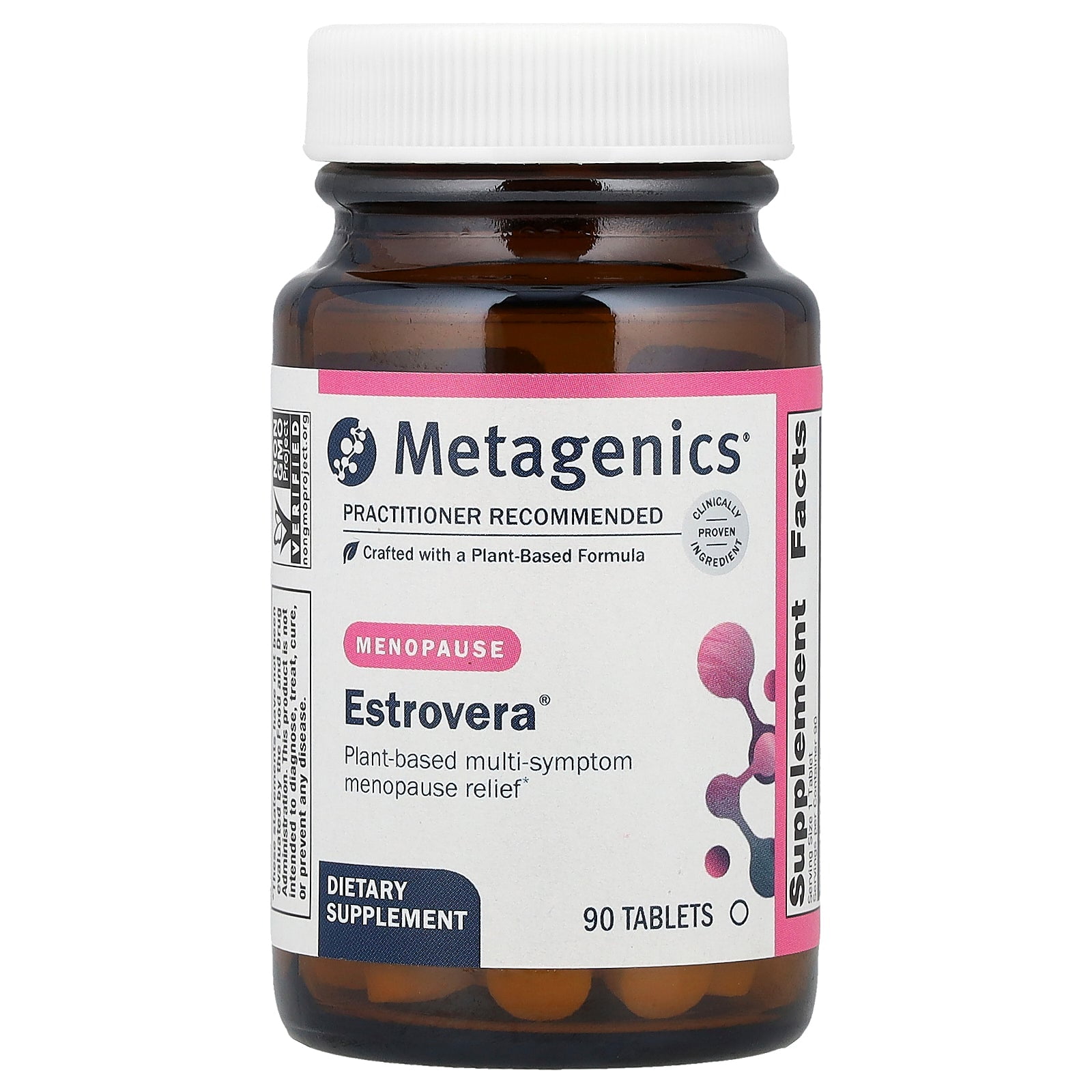 Suplemento Metagenics Estrovera Menopause 90 comprimidos | Walmart en línea