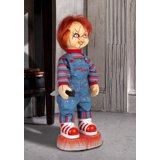 Animated Life-Size Chucky Doll: Animatronic Halloween Decorations ...