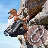 Emlimny Heavy Duty Carabiner Clip Climbing Carabiner 25kn 5600lbs Lock ...