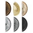 6Pcs Drawer Pulls Zinc Alloy Dressers Knob Cupboard Handle Modern ...