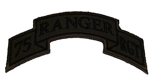 75th ARMY RANGER REGIMENT SCROLL ROCKER PATCH - OLIVE DRAB OD GREEN ...