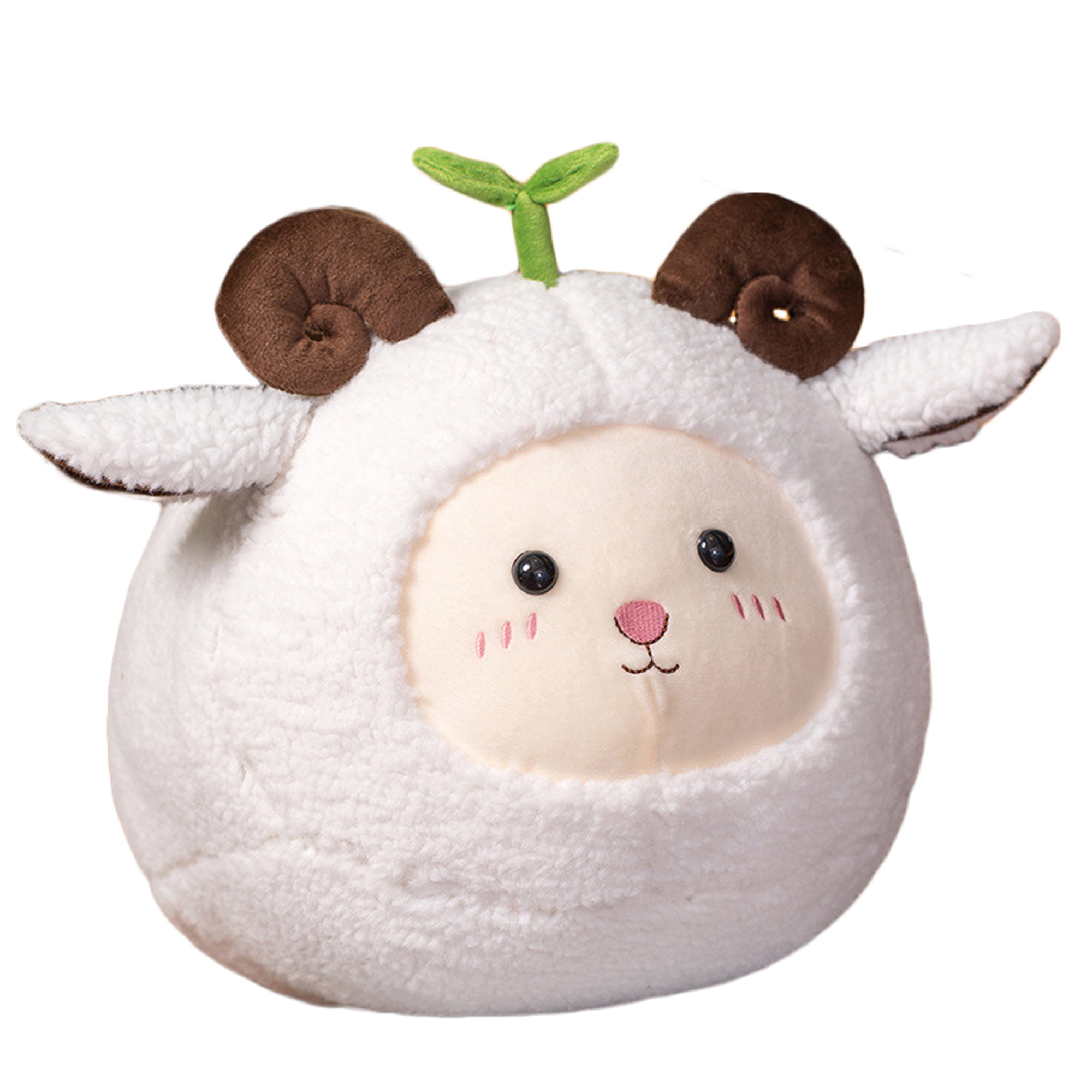 SAYOO Cute Sheep Plush Toy Kawaii Squishy Sheep Stuffed Animal Throw ...