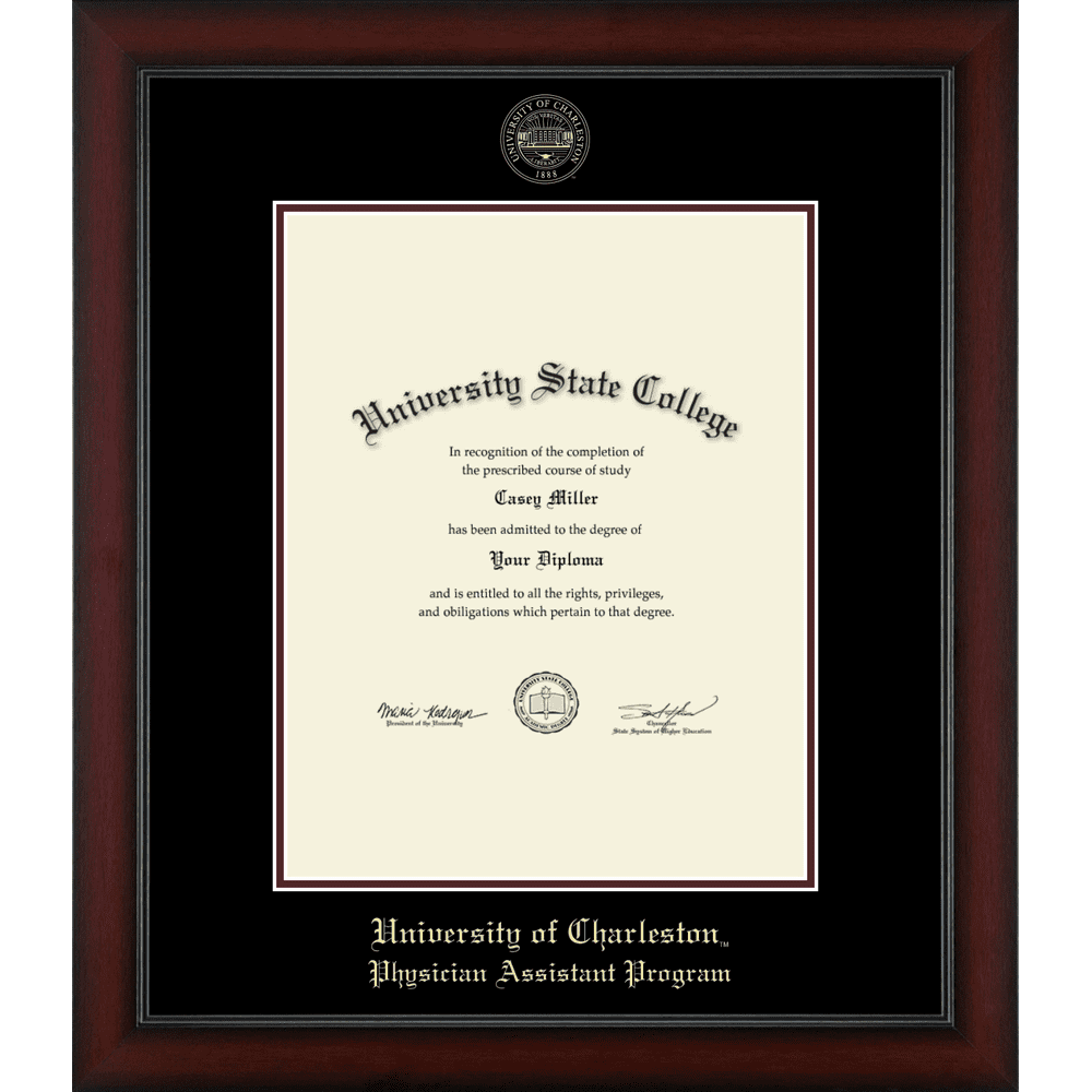 University Of Charleston Physician Assistant Program Gold Embossed
