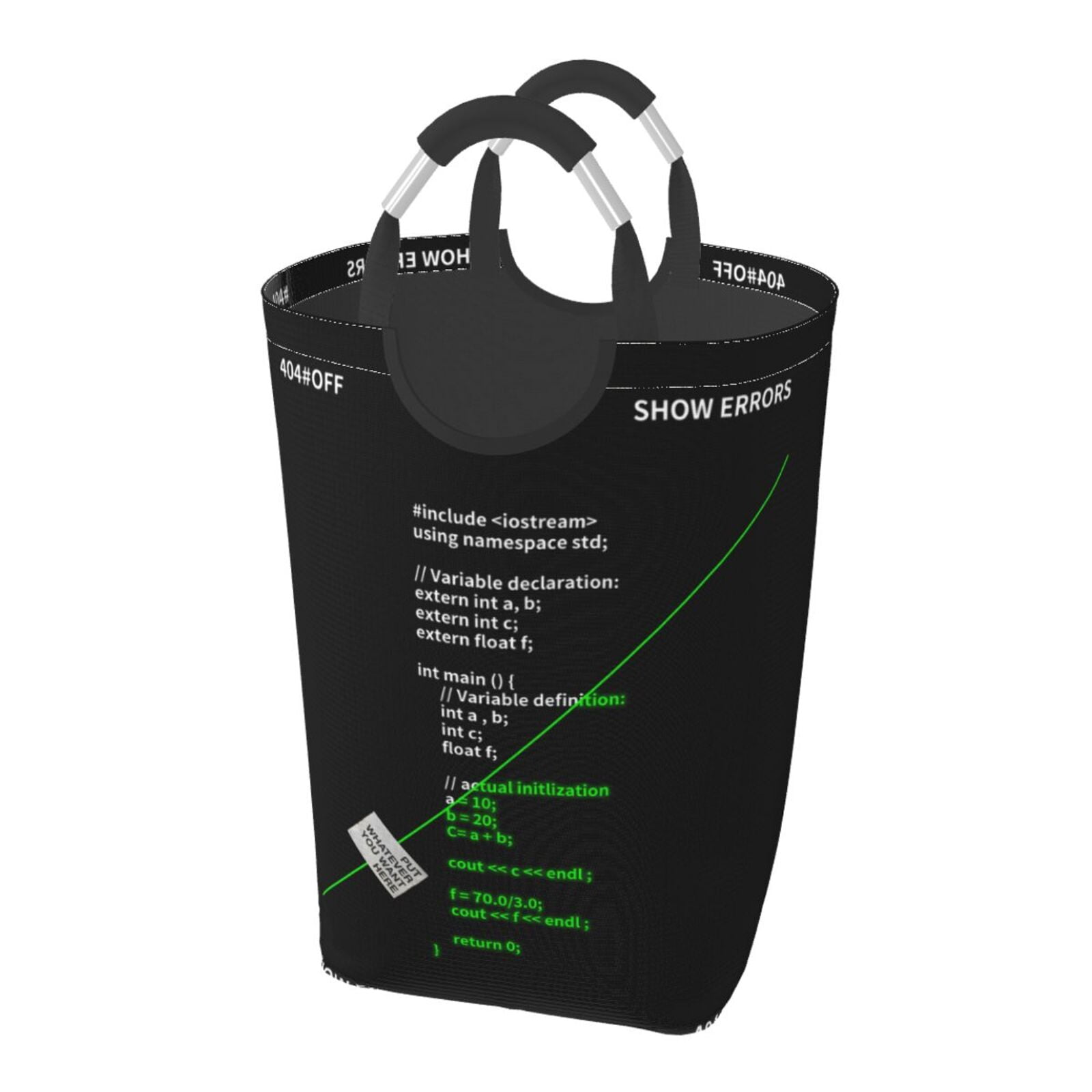 XMXY Code Numbers Rectangular Laundry Basket Organizer,Collapsible Tall ...