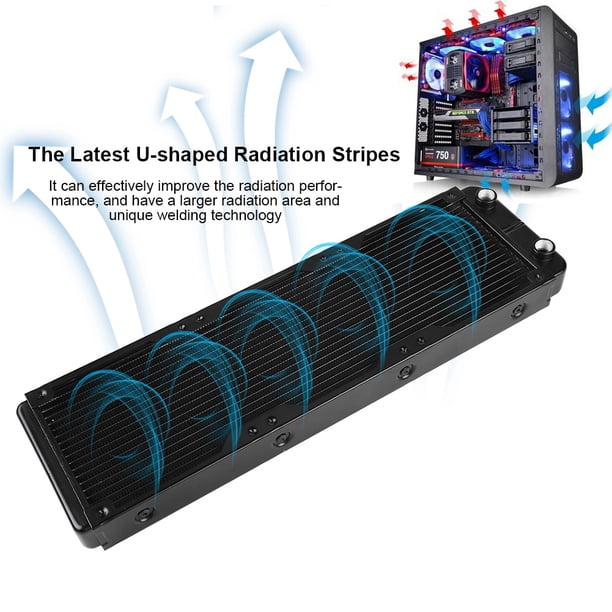 U-shaped Radiation Stripes Built-in Water Separator 120mm/360mm ...