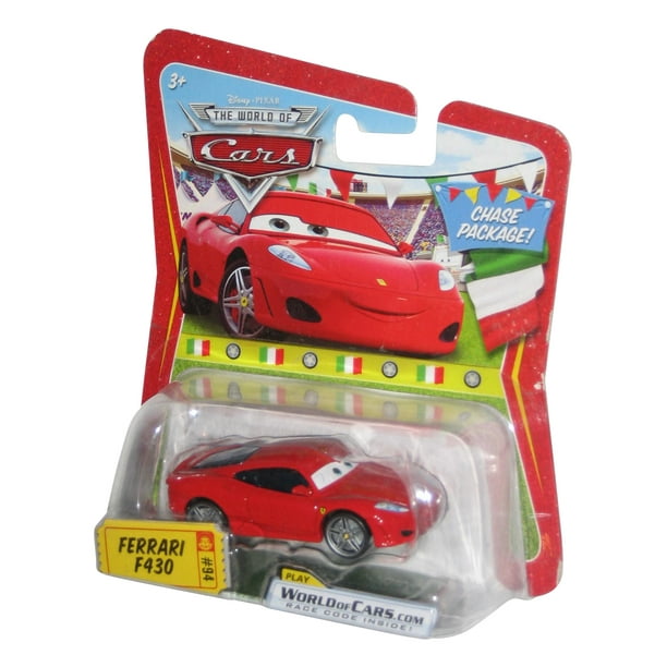 Disney Pixar World of Cars Movie Ferrari F430 Chase Toy Die-Cast Car ...