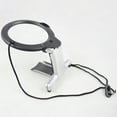Lighted Magnifying Glass Neck Wear Handheld Desktop Magnifier for ...