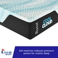 Roost Sleep Cool Cloud Premier Cloud 12-Inch Mattress, King - Walmart.com