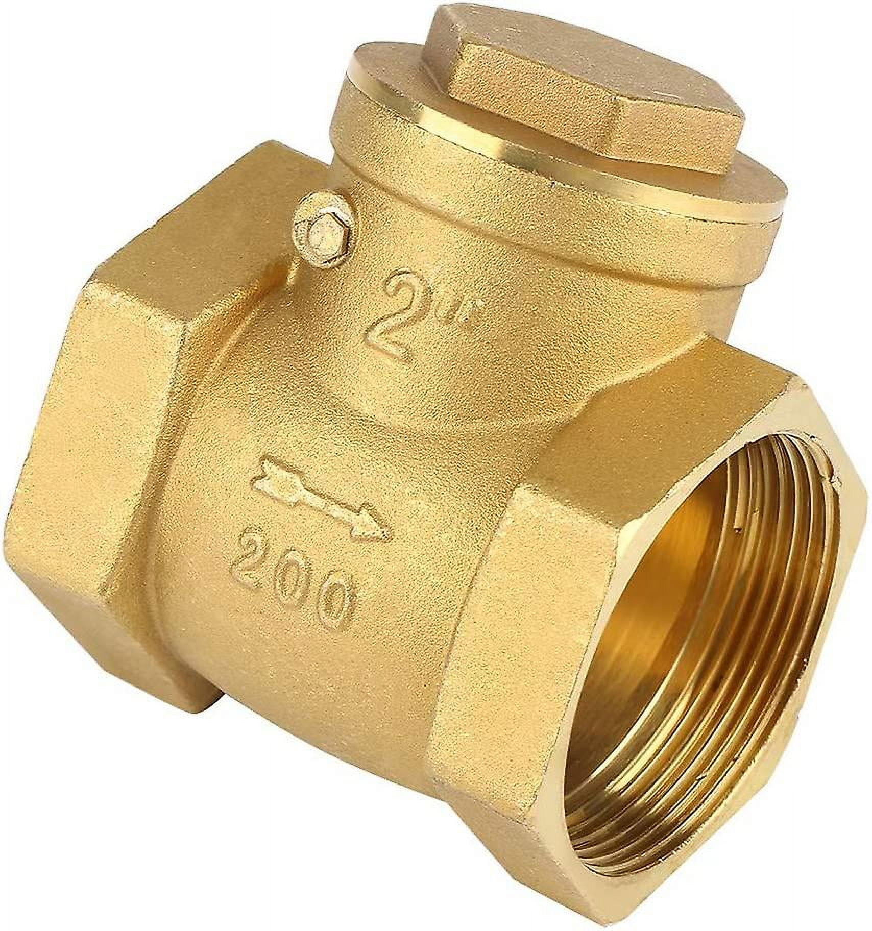 Válvula de retención unidireccional Ficarrico Dn50 de 232 psi con rosca ...