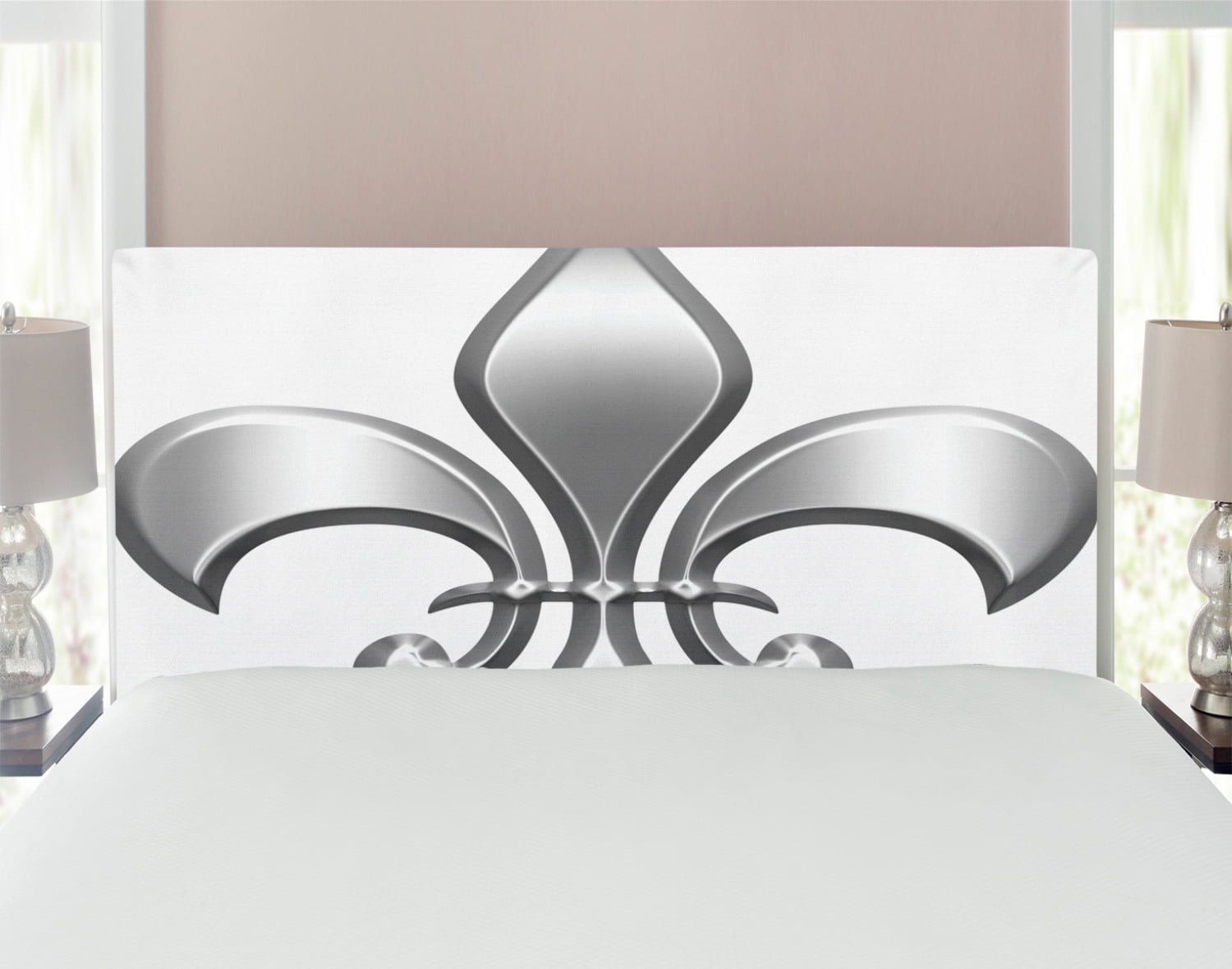 Fleur De Lis Headboard, Lily Flower Nobility of Knights in Medieval ...