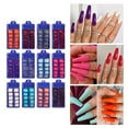 Llyzh False Nails 2024 Summer New 100pcs Art Coffin Fake Full Cover