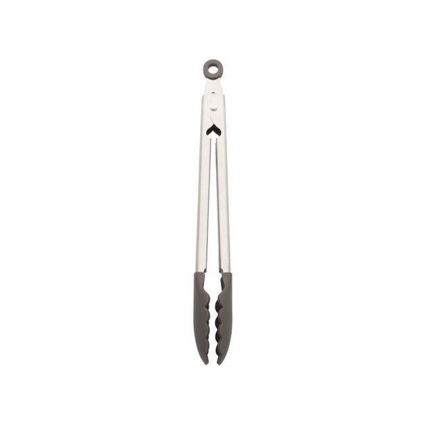 Kitchenaid Stainless Steel Silicone Gray Tipped Tongs - Walmart.com