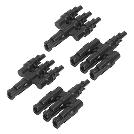 Solar PV Connector, Photovoltaic Connector Waterproof 2 Set Self ...