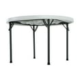 "Lifetime 46"" Heavy Duty Folding Round Table, Indoor/Outdoor ...