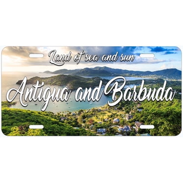 License Plate Caribbean Islands Souvenir Gifts 6x12 Metal Caribe Island ...